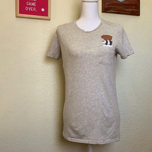 Mighty Fine | Tops | We Bare Bears Tee | Poshmark